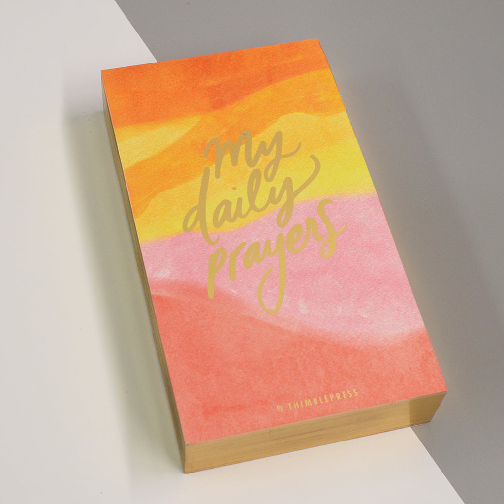 My Daily Prayers Desk Pad Pink | Mississippi Made Gifts