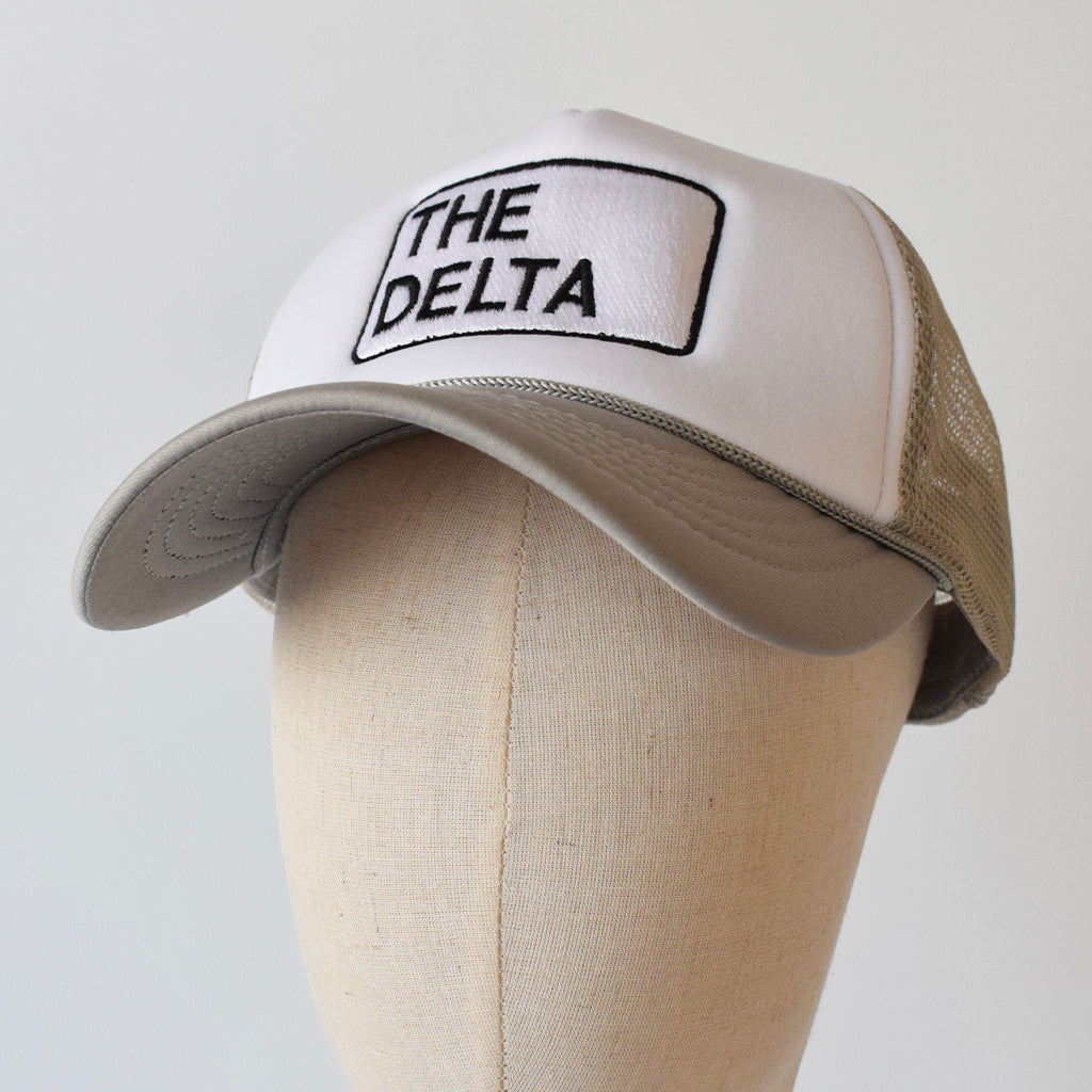 The Delta Patch Hat Gray | Mississippi Made Gifts ...