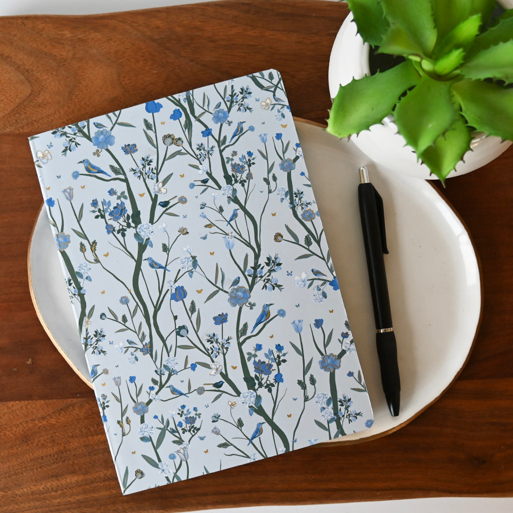 Blue Vines Floral Journal | Mississippi Made Gifts ...