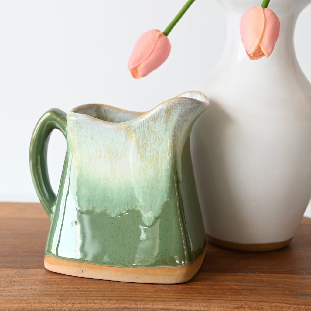 Breakfast Pitcher Matcha Leaf | Mississippi Made Gifts