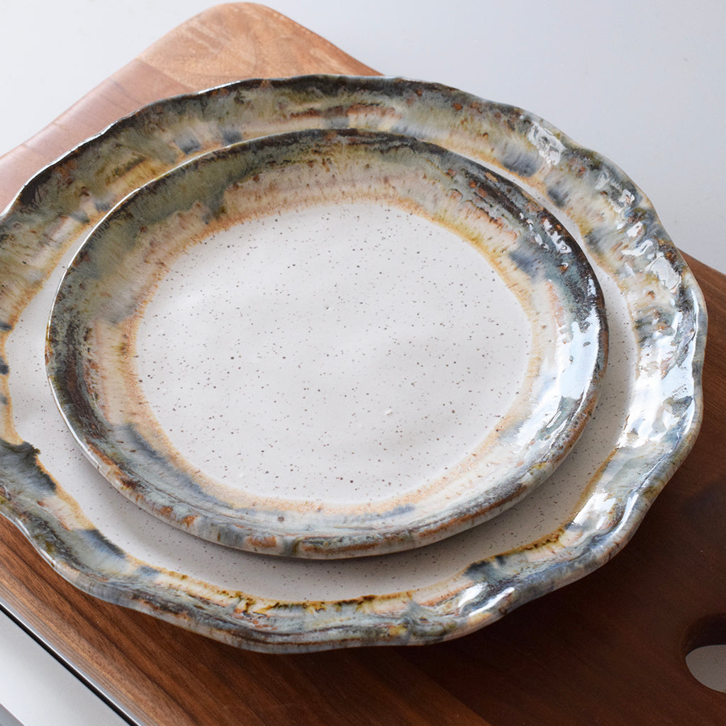 Round Salad Plate Magnolia | Mississippi Made Gifts ...