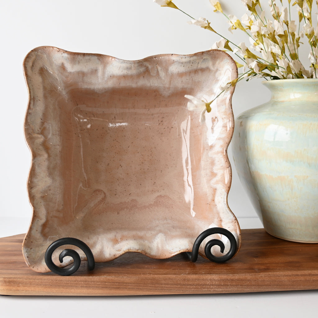 Medium Square Bowl Primrose | Mississippi Made Gifts ...