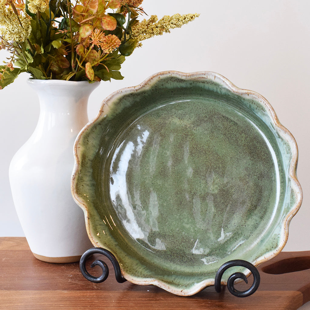 Pie/Quiche Dish Matcha Leaf | Mississippi Made Gifts ...