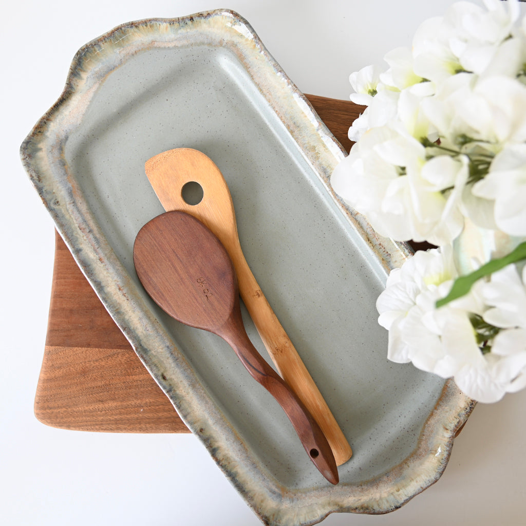 Rectangle Tray with Handles Peaceful | Mississippi Made Gifts