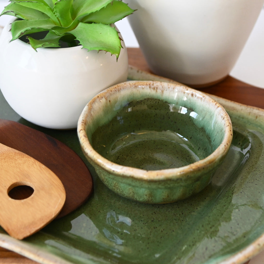 Salsa Bowl Matcha Leaf | Mississippi made product handcrafted by local ...