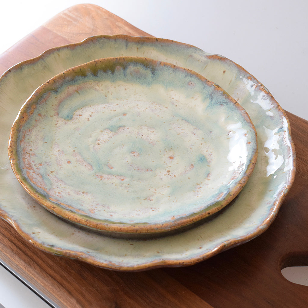 Round Salad Plate Seaside | Mississippi Made Gifts ...