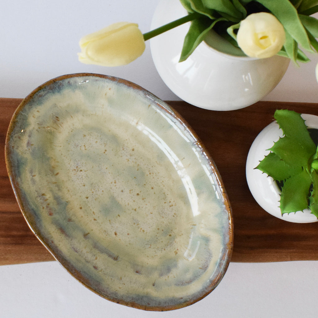 Small Oval Platter Seaside | Mississippi Made Gifts ...