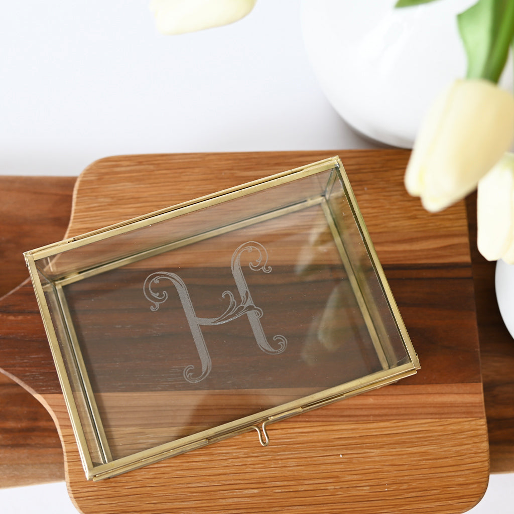 Initial Large Trinket Box | Mississippi made product handcrafted by ...
