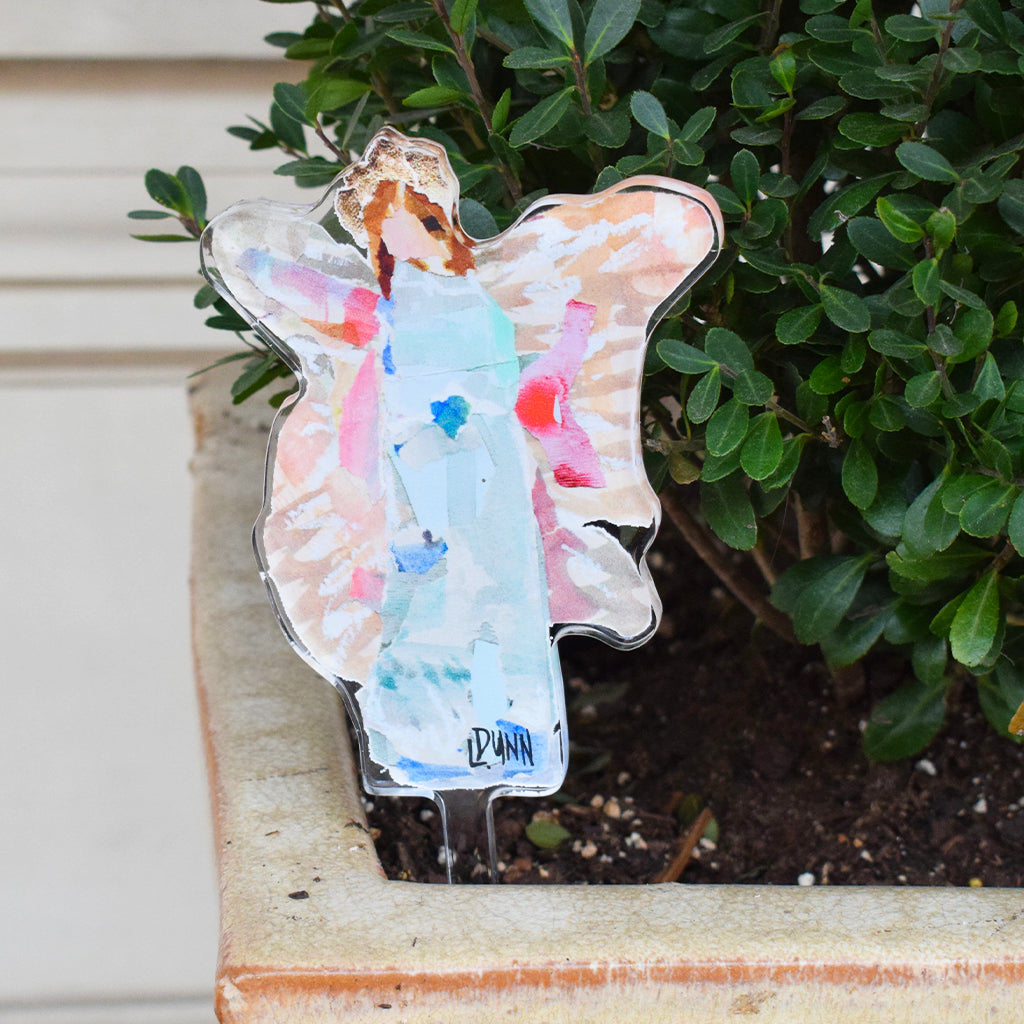 Nonnie Angel Acrylic Plant Stake | Mississippi made product handcrafted ...