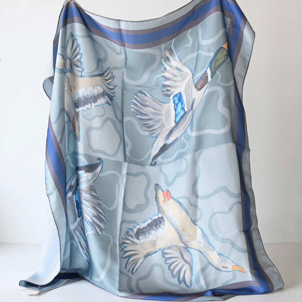 Large Ducks Scarf | Mississippi Made Gifts | TheMississippiGiftCompany.com