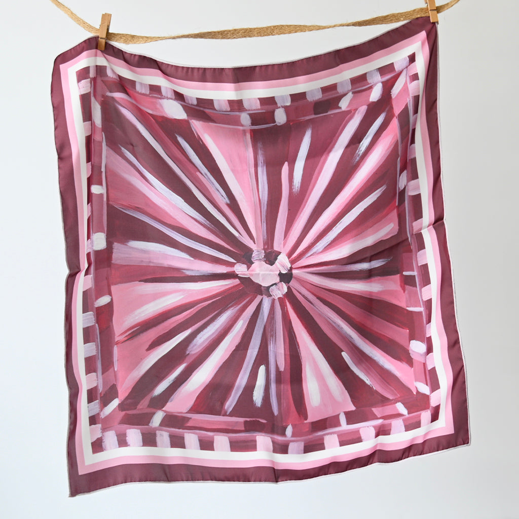 Small MSU Scarf | Mississippi made product handcrafted by local artisans.