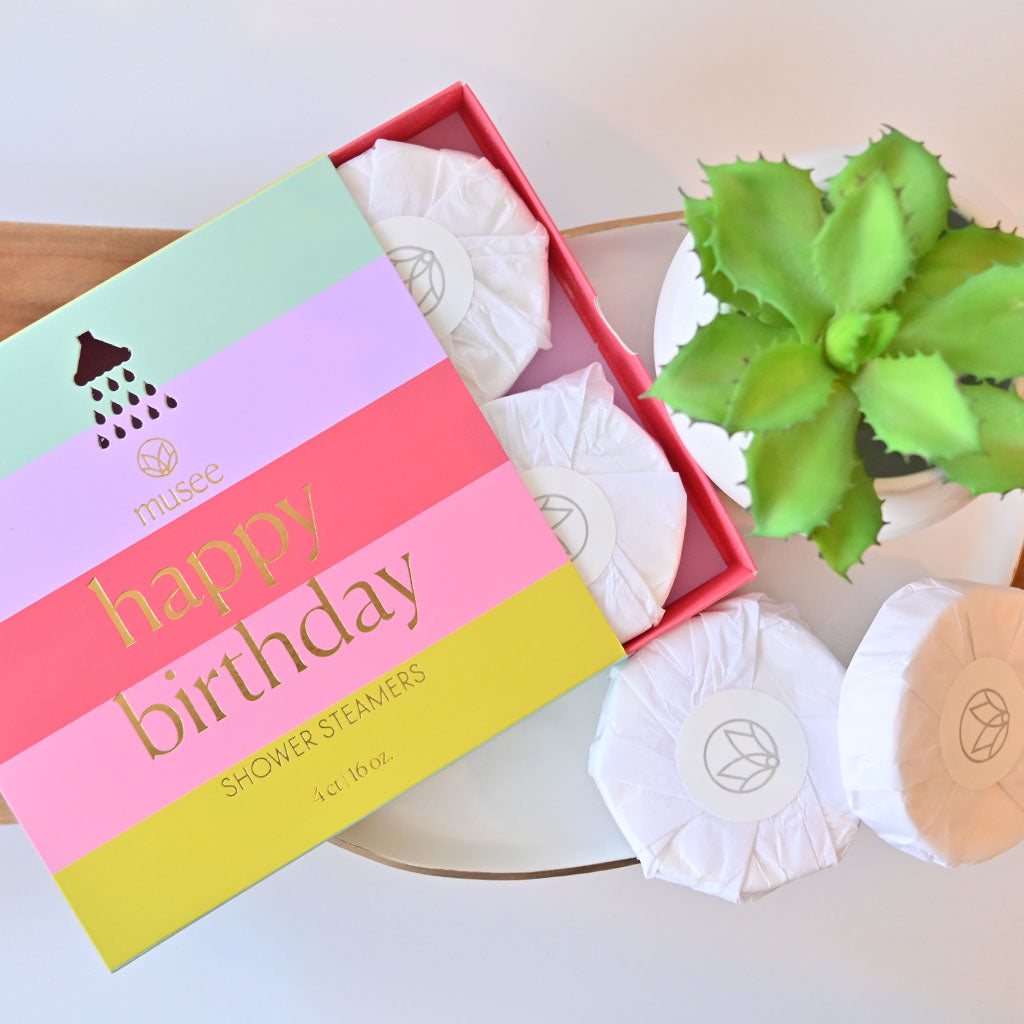 Happy Birthday Shower Steamers Set | Mississippi made product ...