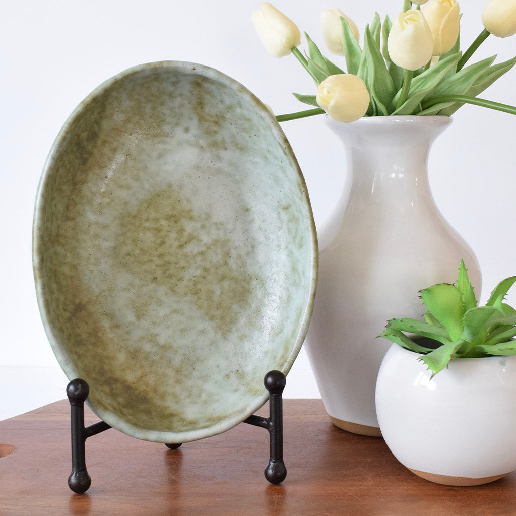 Small Oval Bowl Jade | Mississippi Made Gifts ...