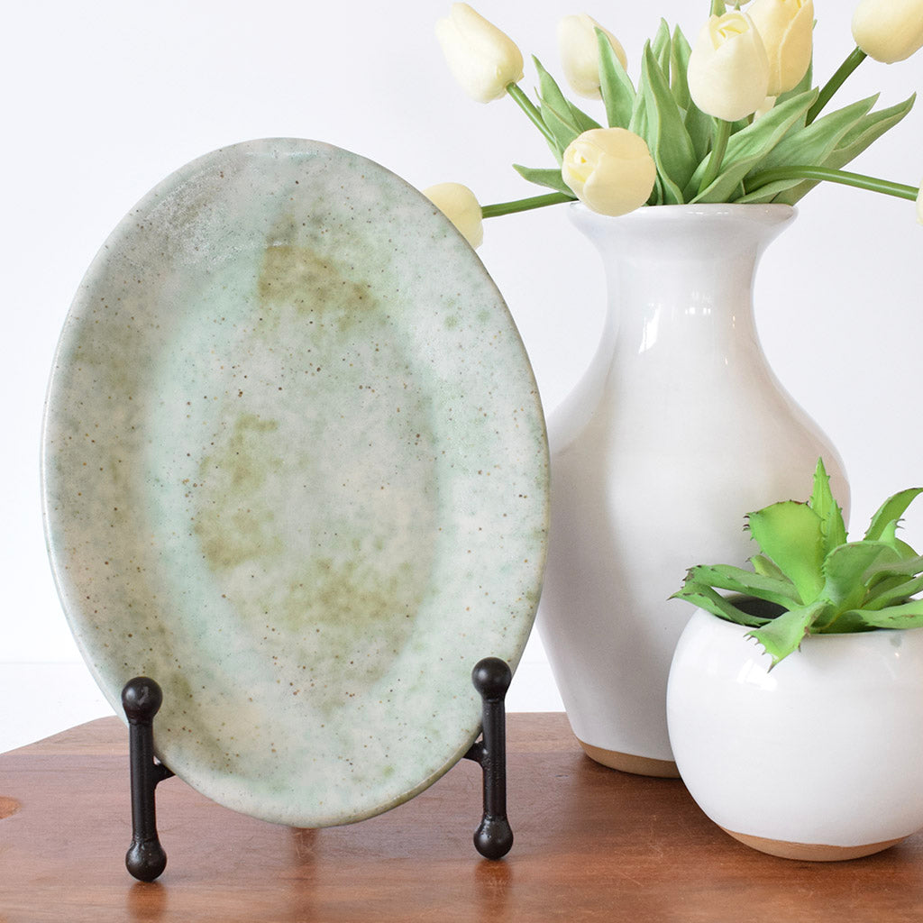 Small Oval Platter Jade | Mississippi Made Gifts ...