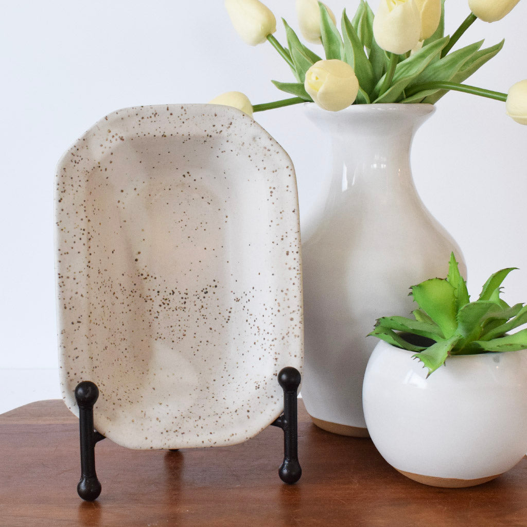 Small Rectangle Bowl White | Mississippi Made Gifts ...