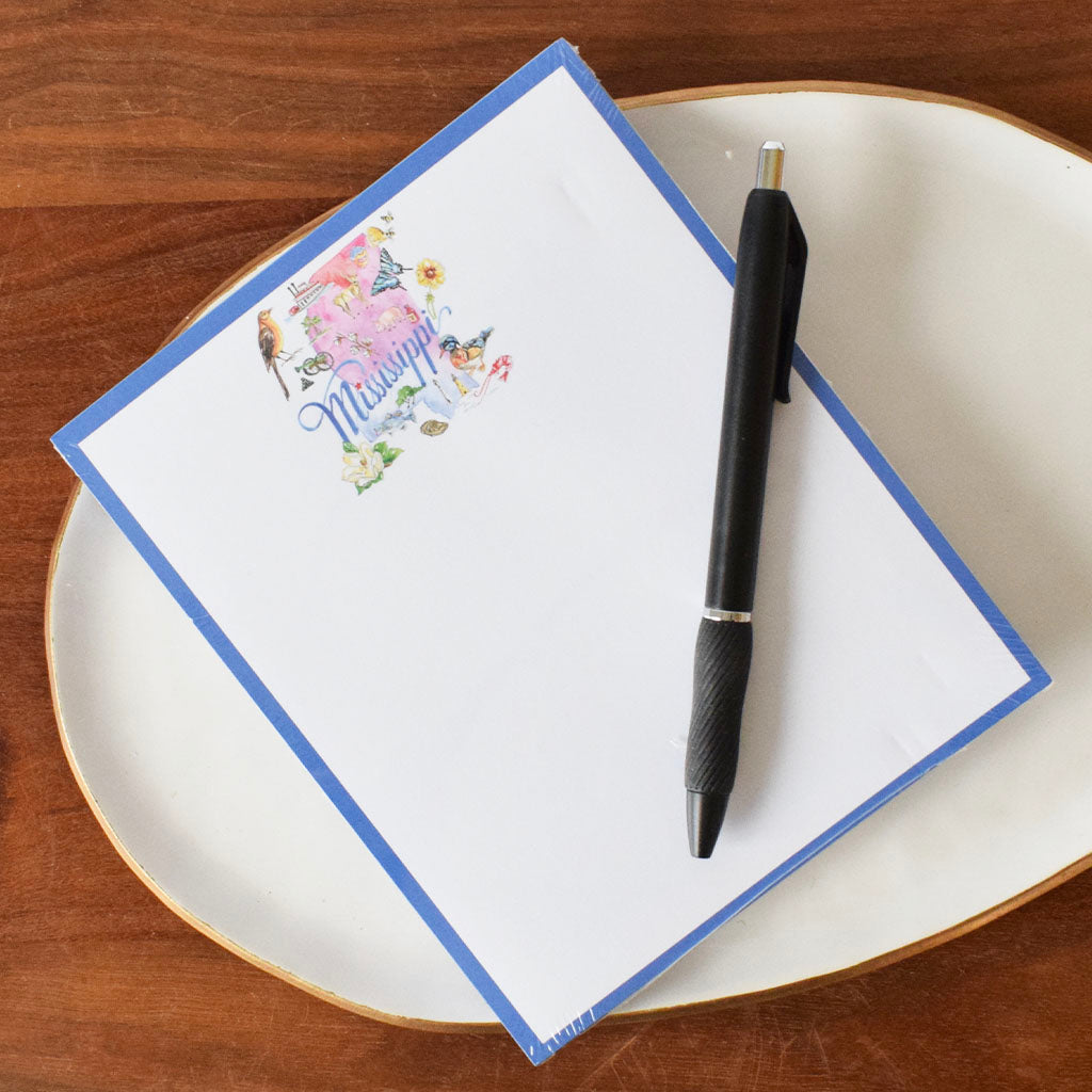 Mississippi Icons Mini Notepad | Mississippi made product handcrafted ...
