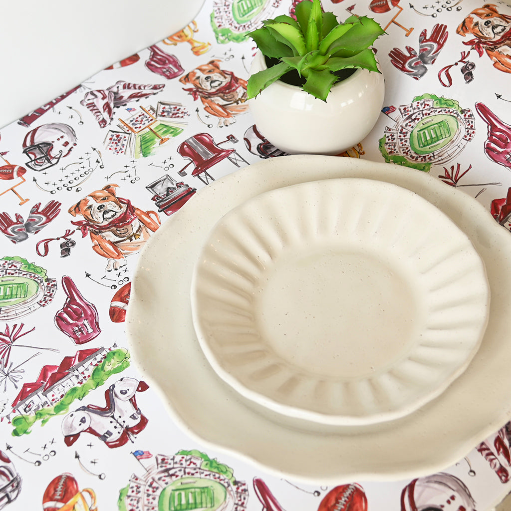 MSU Icons Paper Table Runner | Mississippi made product handcrafted by ...