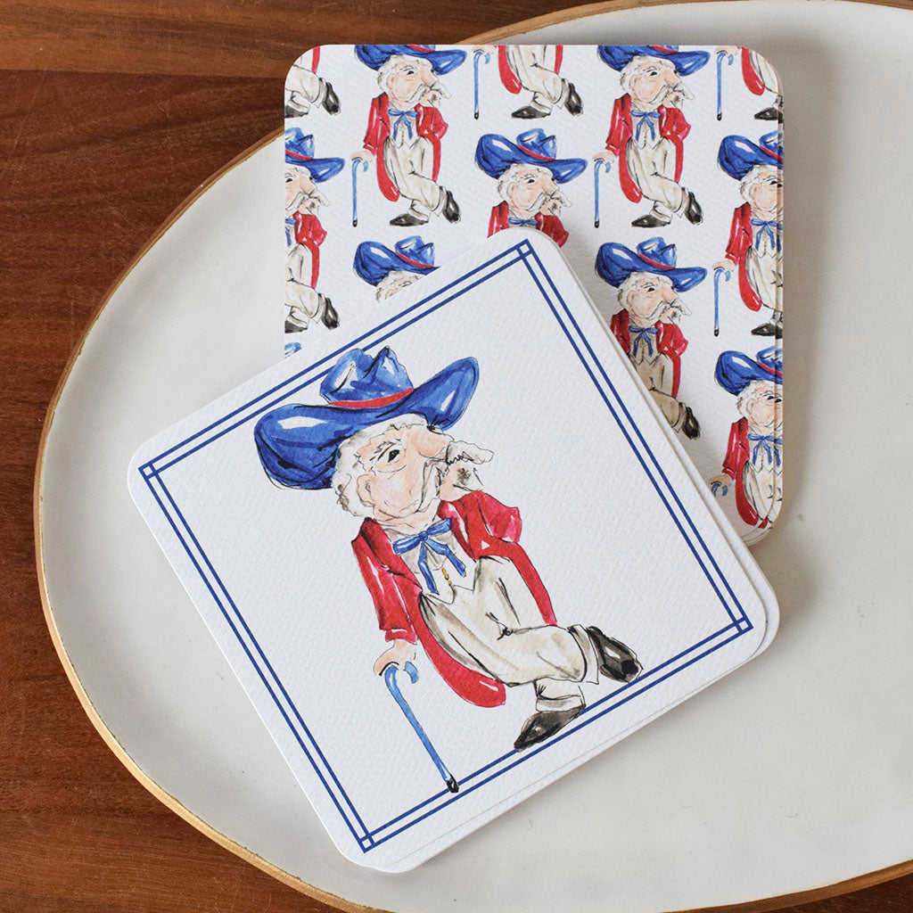 Rebel Paper Coasters | Mississippi Made Gifts ...
