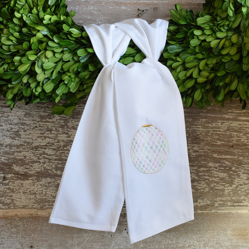 Pastel Egg Wreath Sash | Mississippi Made Gifts ...