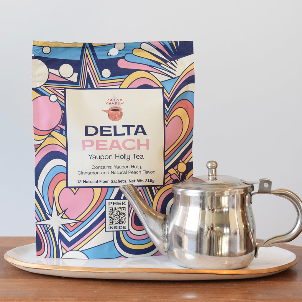 Delta Peach Tea | Mississippi made product handcrafted by local artisans.
