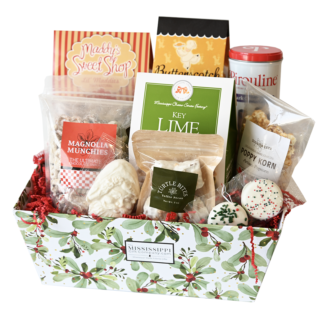 Large Holly Berries Gift Box | Mississippi Made Gifts ...