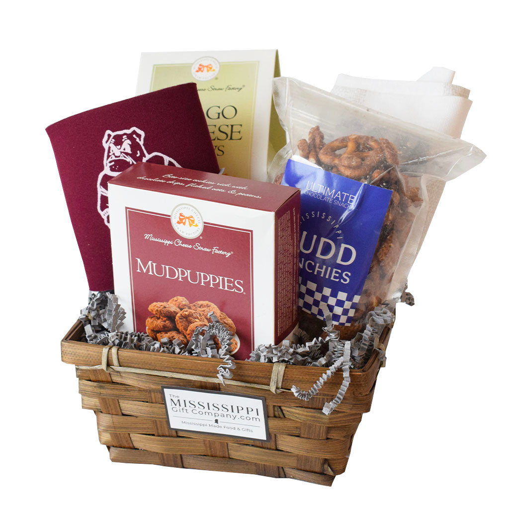 Small MSU Gift Basket | Mississippi made product handcrafted by local ...