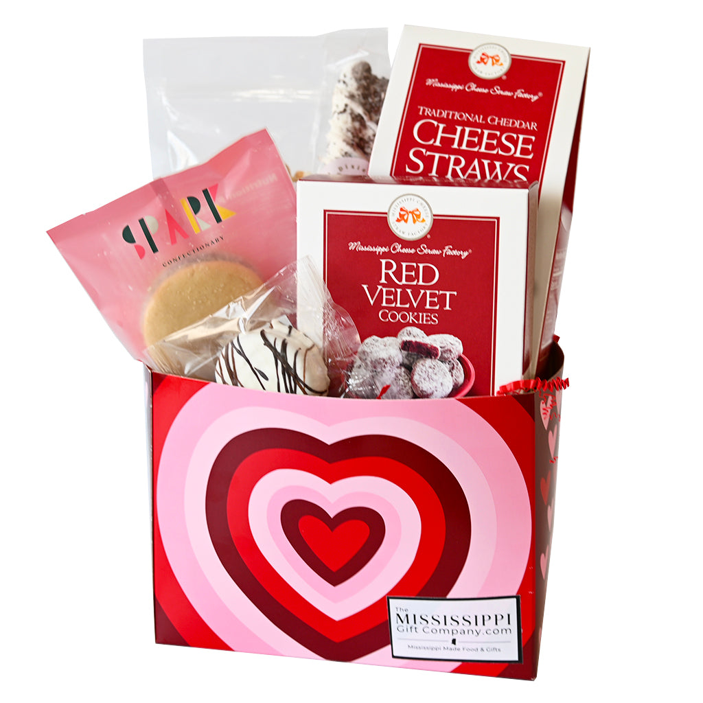 Small Heart Throb Gift Box | Mississippi Made Gifts ...