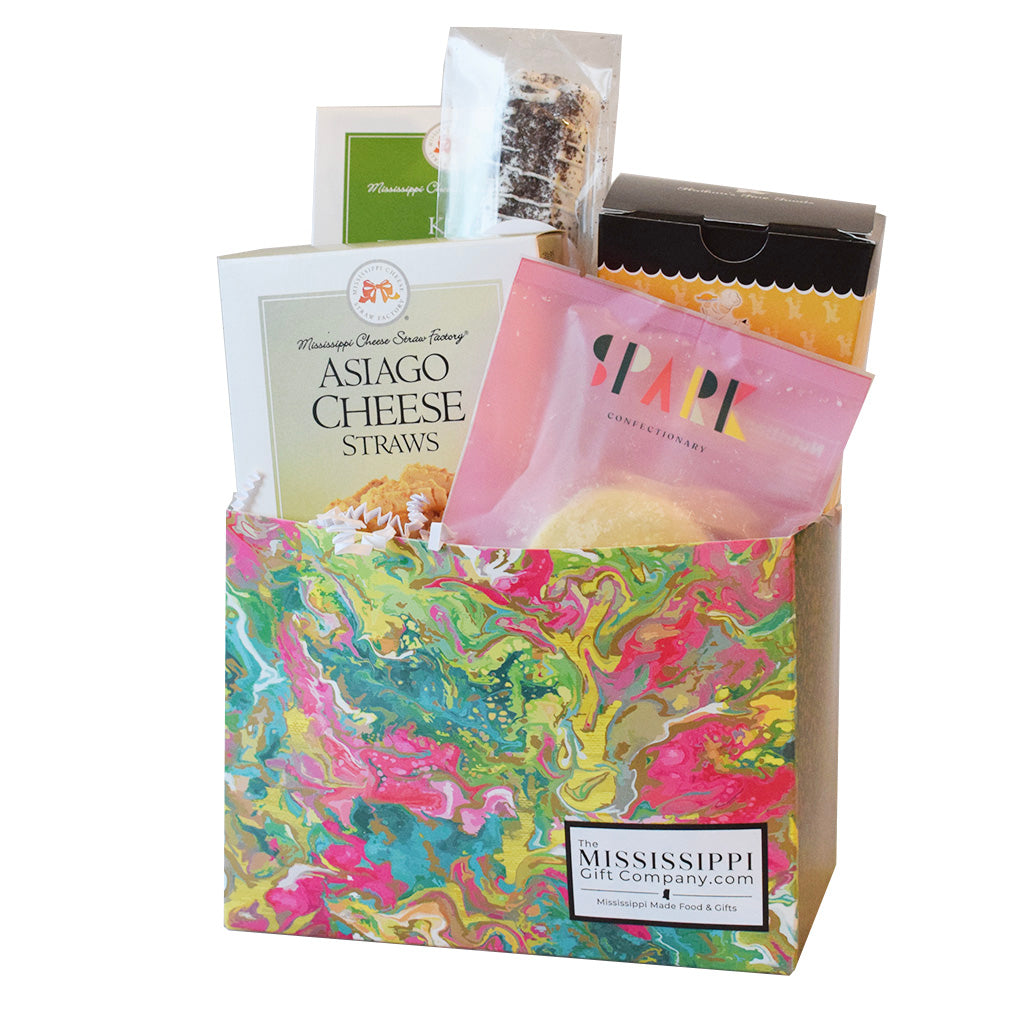 Small Marble Splash Gift Box | Mississippi Made Gifts ...