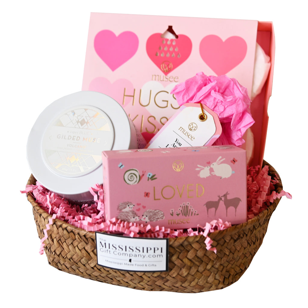 XOXO Gift Basket | Mississippi Made Gifts | TheMississippiGiftCompany.com