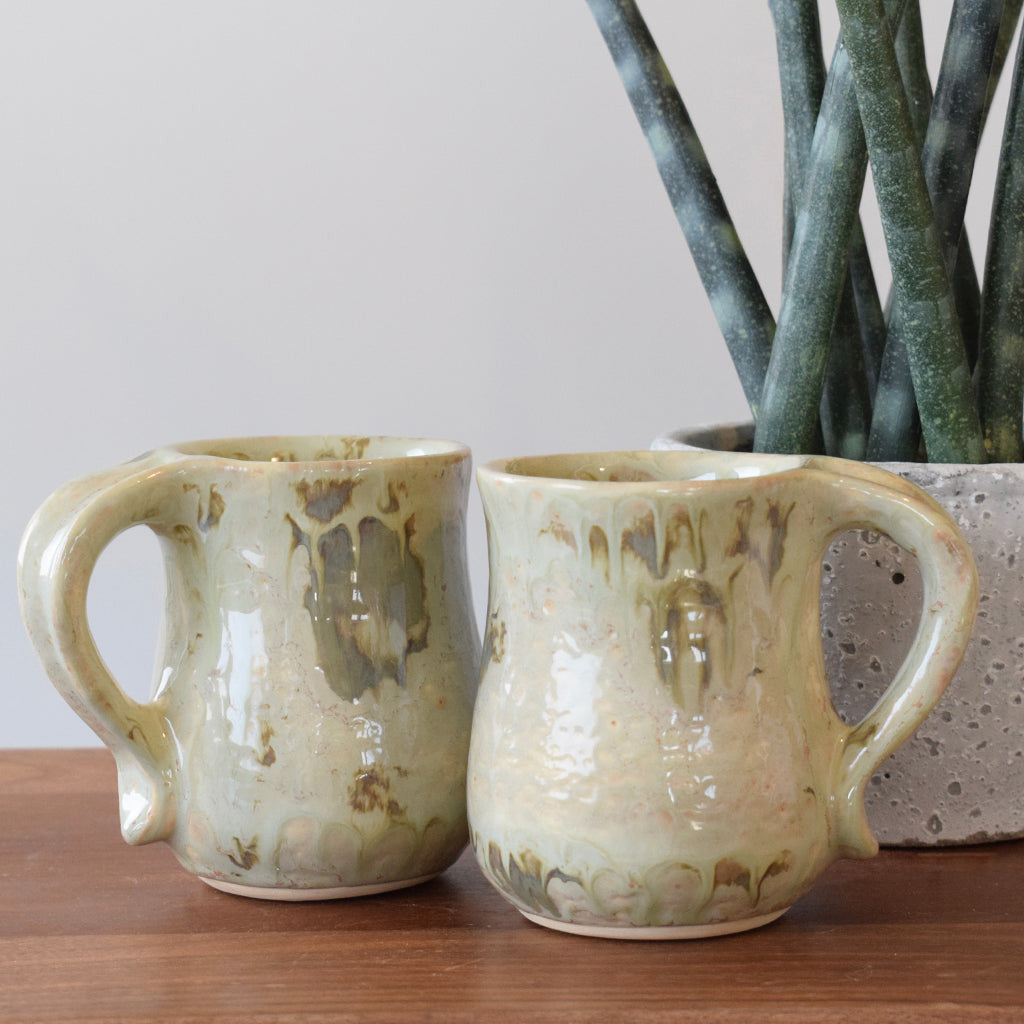 Curved Mug Celery | Mississippi Made Gifts | TheMississippiGiftCompany.com