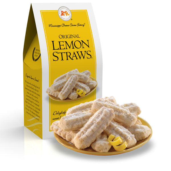 Lemon Straws 3.5 oz. | Mississippi Made Gifts ...