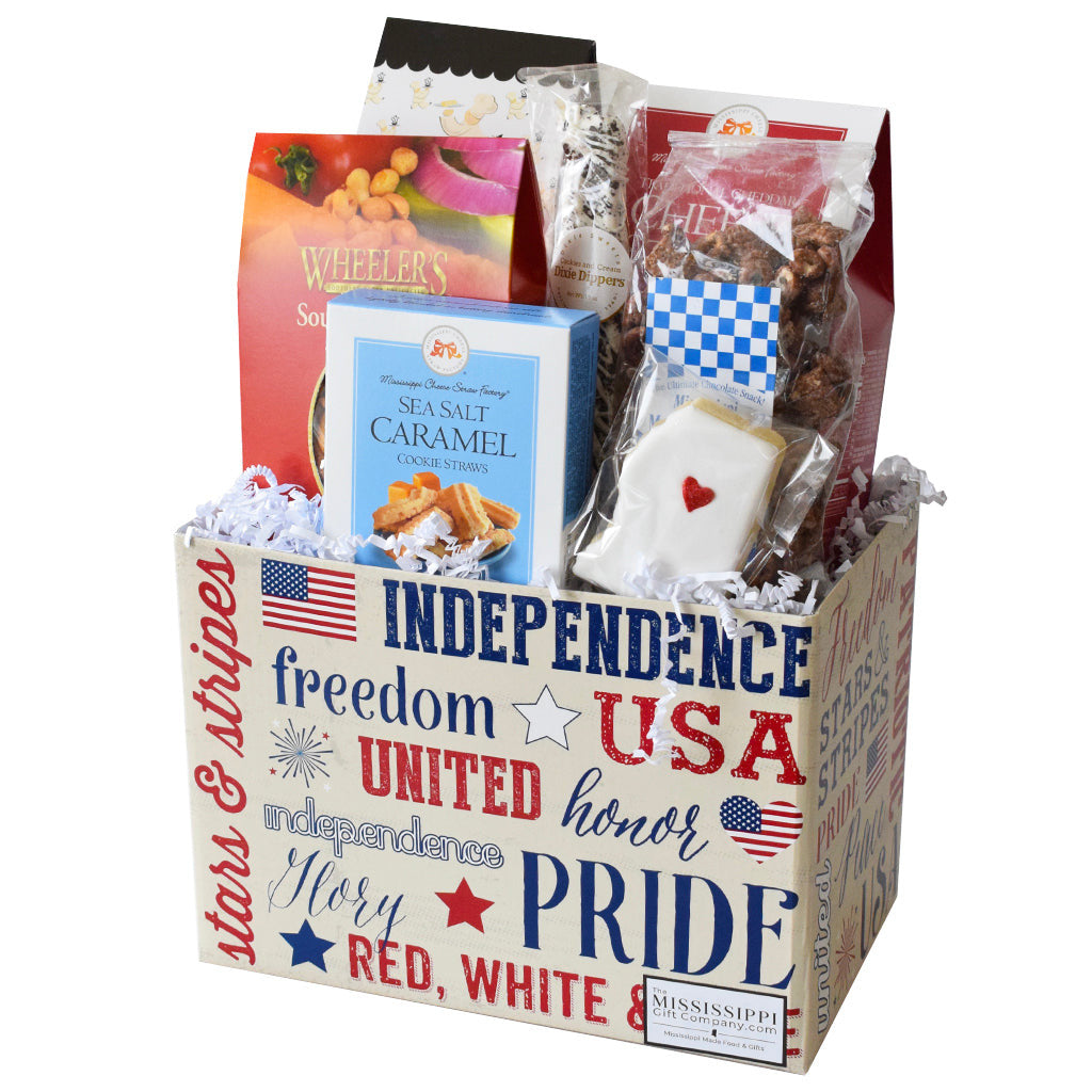 America Themed Gift Basket Ideas