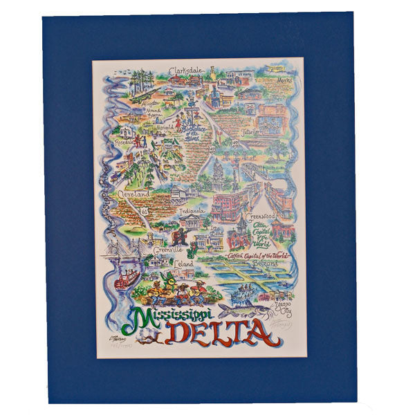 Mississippi Delta Print– TheMississippiGiftCompany.com